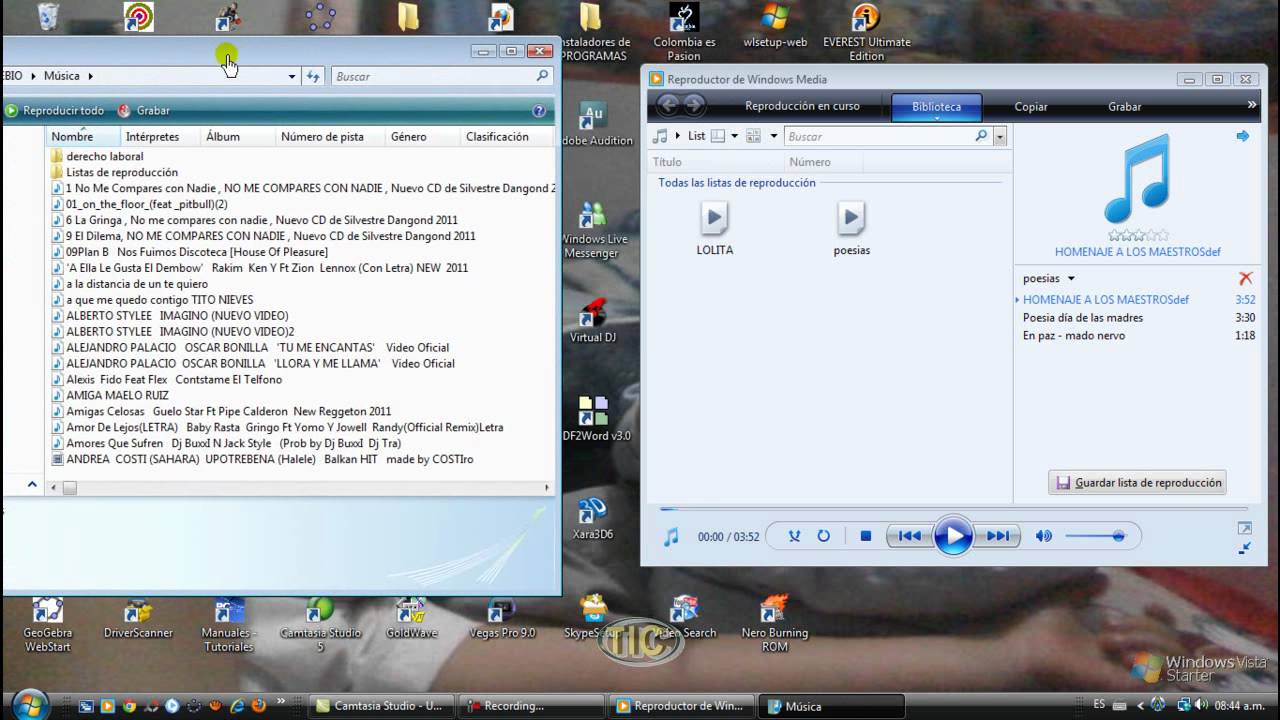 Crear y editar listas de reproducción con windows media player- video 2 ...