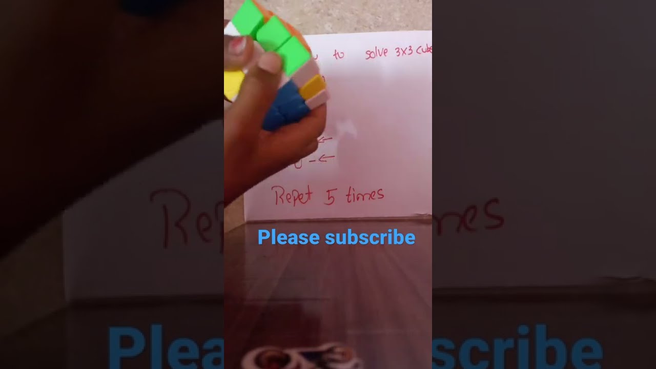 3 By 3 Cube Formula YouTube 3 By 3 Cube Formula YouTube