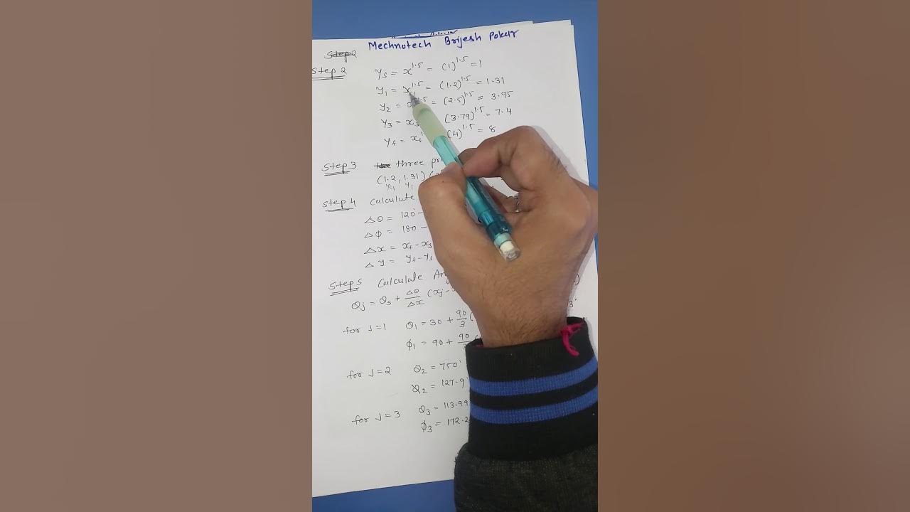 Part 5 Example of Chebyshev spacing method| Analytical and Synthesis Mechanism| KTOM - YouTube