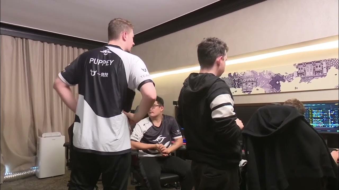 Team Secret PUPPEY looking WORRIED vs Fnatic Dota 2 Group Stages TI11 The International 2022 ...