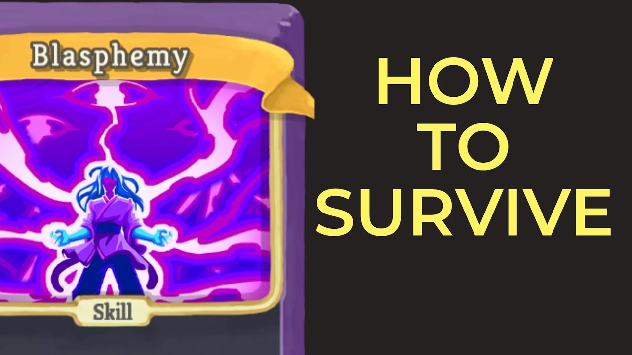How to Survive Blasphemy in Slay the Spire - YouTube