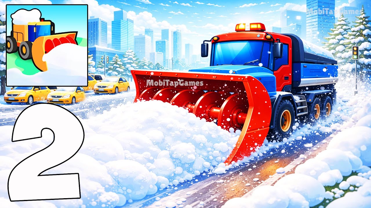 Clean Snow 3D – Gameplay Walkthrough Part 2 – Snow Cleaning ...