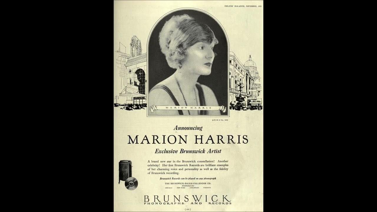 The Man I Love Marion Harris 1927 - YouTube