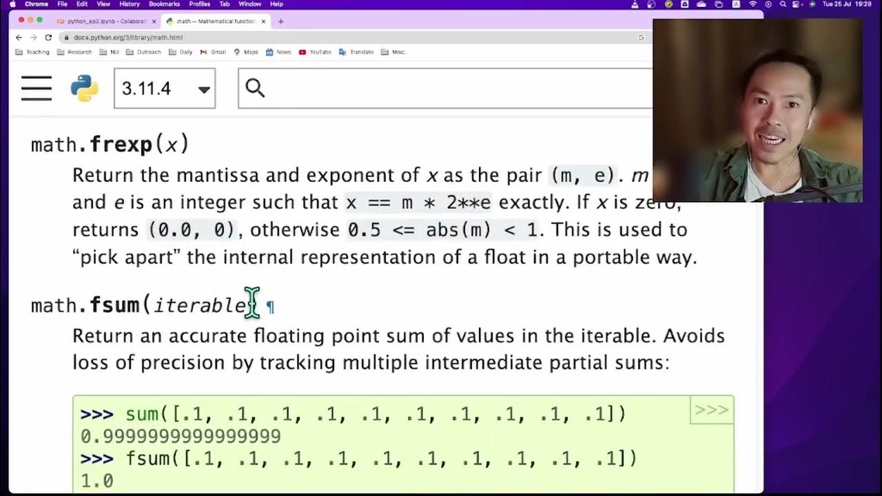 Python Ep 03 - อ.ทีปานิส ชาชิโย - Modules and Array - YouTube