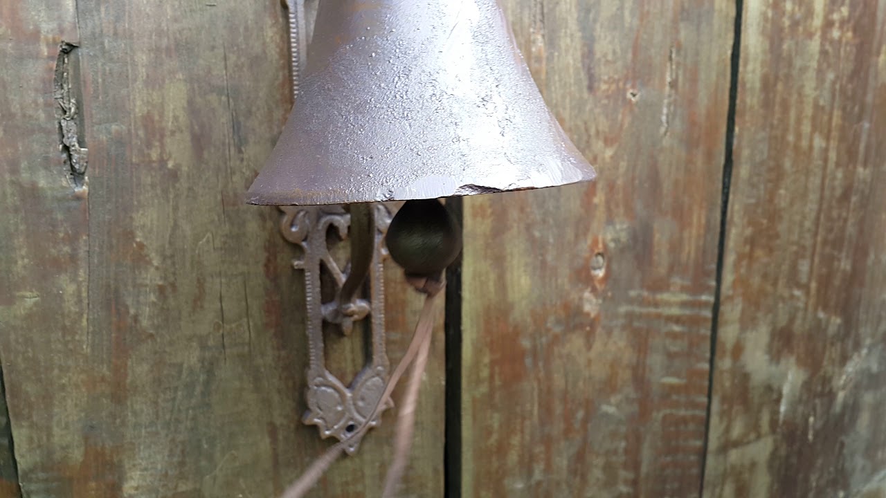 Cast Iron Door Bell,Metal Art Gallery ,Home Decor - YouTube