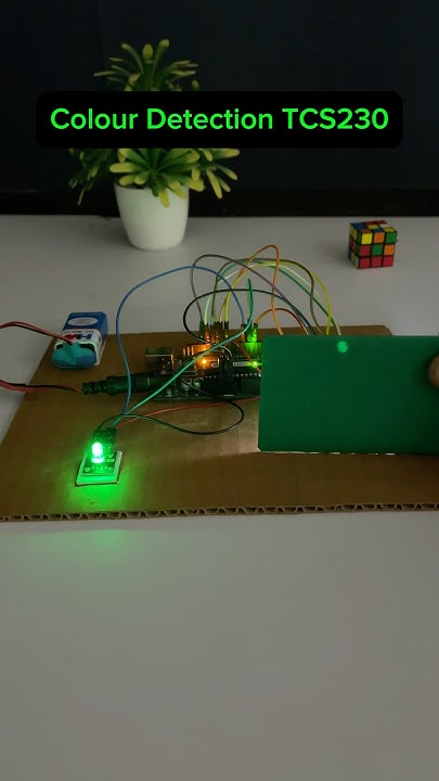 Colour detection using TCS230 || Arduino Color detection - YouTube