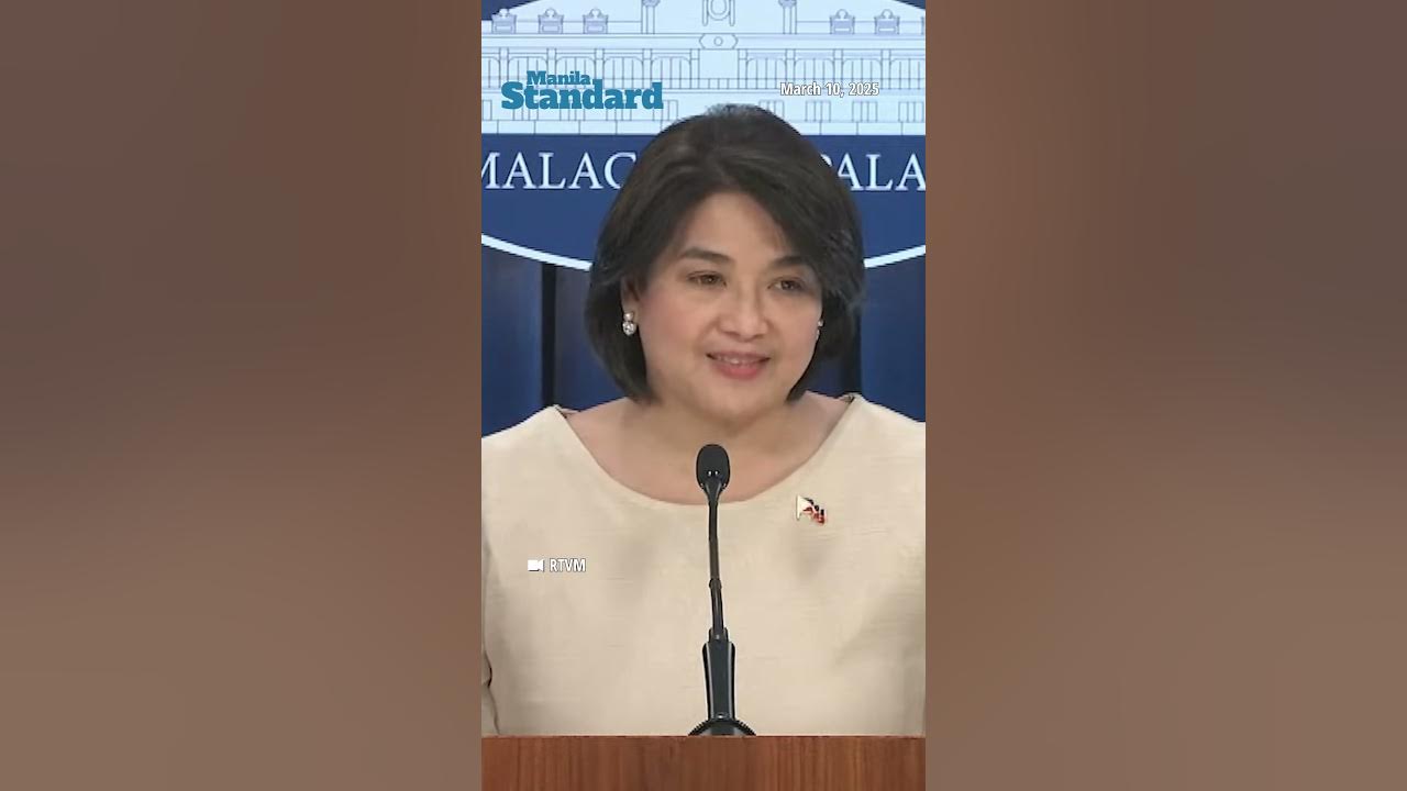 No confirmation yet on Interpol red notice vs. Duterte — Palace - YouTube