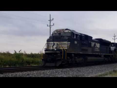 NS 34N @ CLYMERS, IN 10 2 18 NS 1114 NS 1118 - YouTube