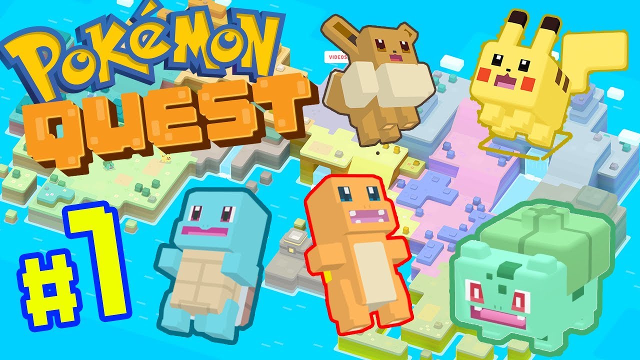 MI PRIMER POKÉMON CUBO #1 | POKÉMON QUEST en ESPAÑOL - YouTube