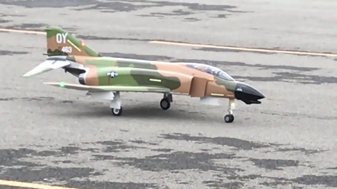 Freewing F4 Maiden Flight - Landing - YouTube