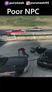 Poor NPC 😂😂 GTA Online #Shorts - YouTube