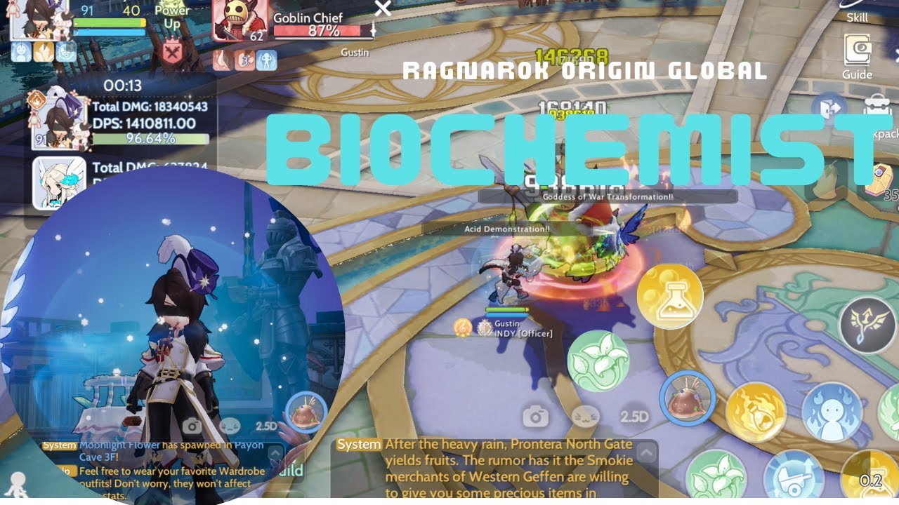 [ROO] Ragnarok Origin Golbal - BioChemist TR Dailies - YouTube