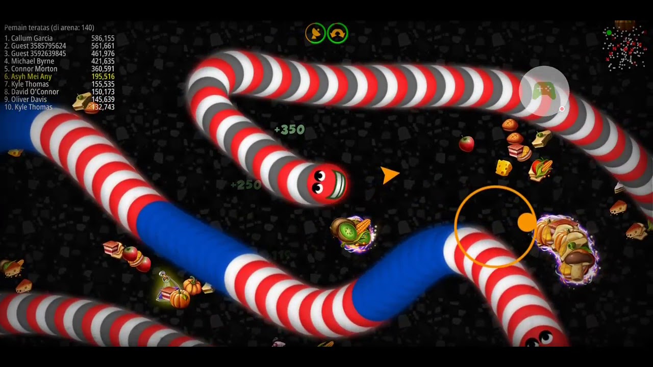 Ini cara main wormzone baru beberapa detik uda masuk 10besar!!!!!! - YouTube