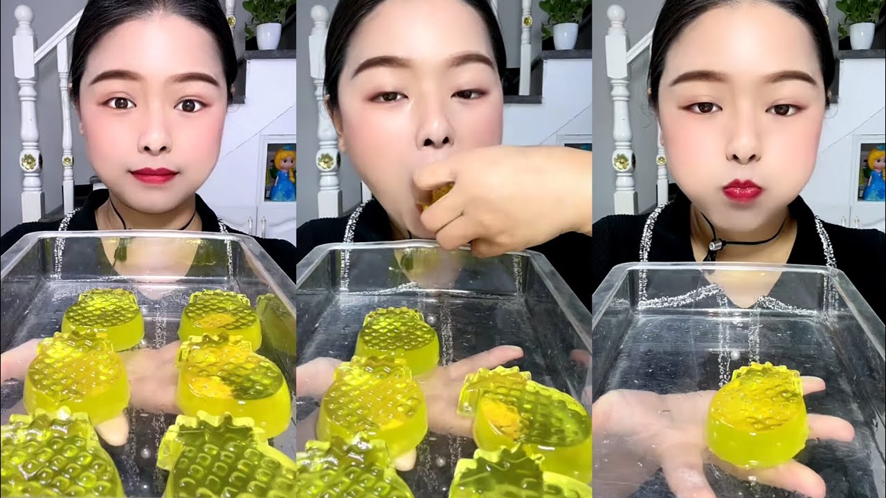 ASMR GILLY FISH 🐟 JELLY EATING GIRL FAST VOICE CONTROL 😯 - YouTube