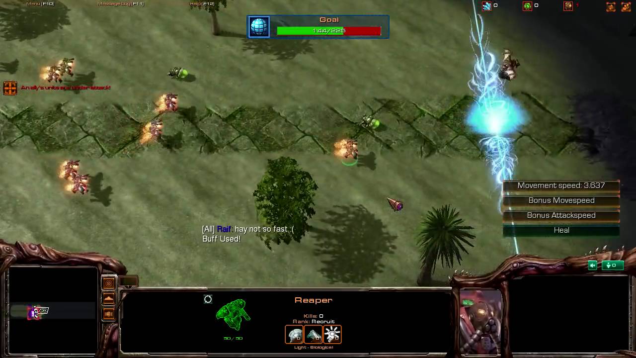 Starcraft 2 Mod - Reaper X Zergling Race (SC2 oGc MC TLO Racing Games ...