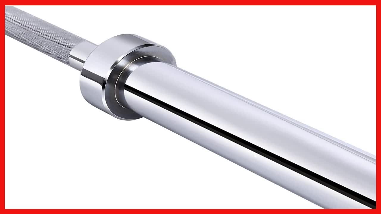 BalanceFrom Olympic Bar for Weightlifting and Powerlifting Barbell, 700 ...