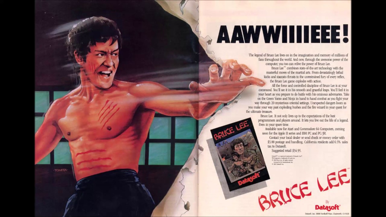 Uploading Bruce Lee on a Commodore 64 - YouTube