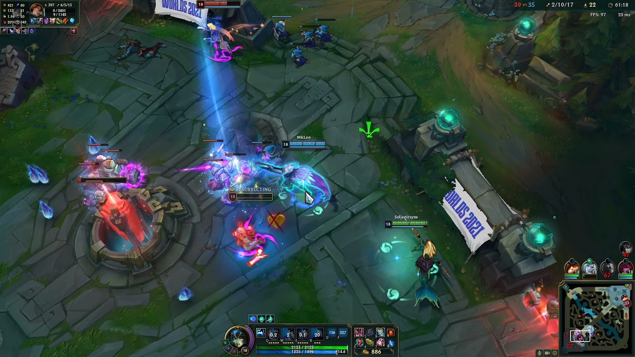 GM-Challenger game that lasted 62 minutes. Enemies got 4 Elders and 5 ...