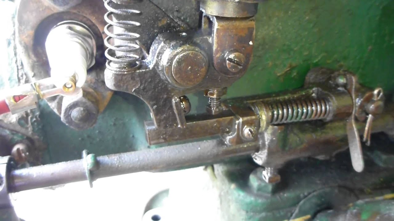 Fuller Johnson 1925 4HP NB Hit Miss Engine - YouTube