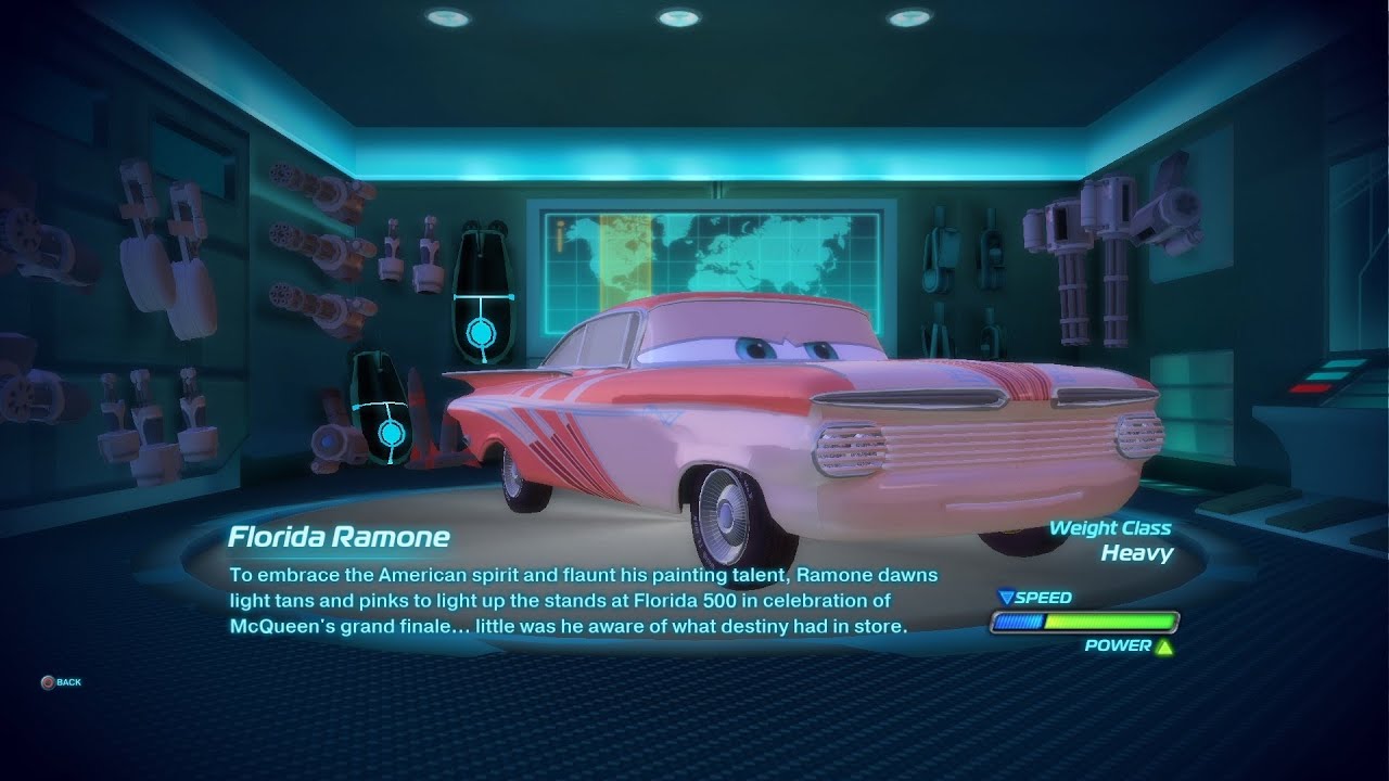 Cars 2 PC - Florida Ramone Gameplay - YouTube