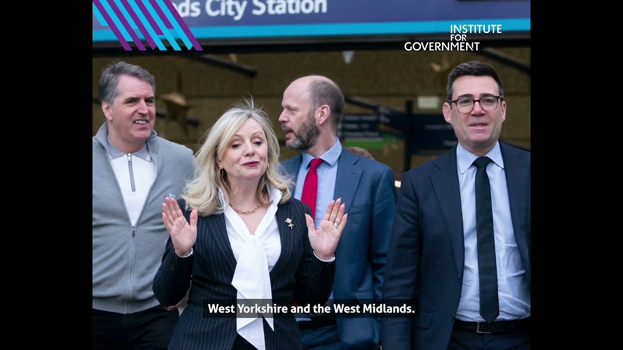 How metro mayors can help level up England - YouTube