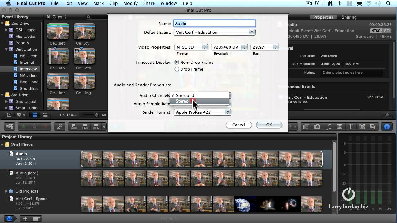 Audio Overview in Final Cut Pro X by Larry Jordan - YouTube