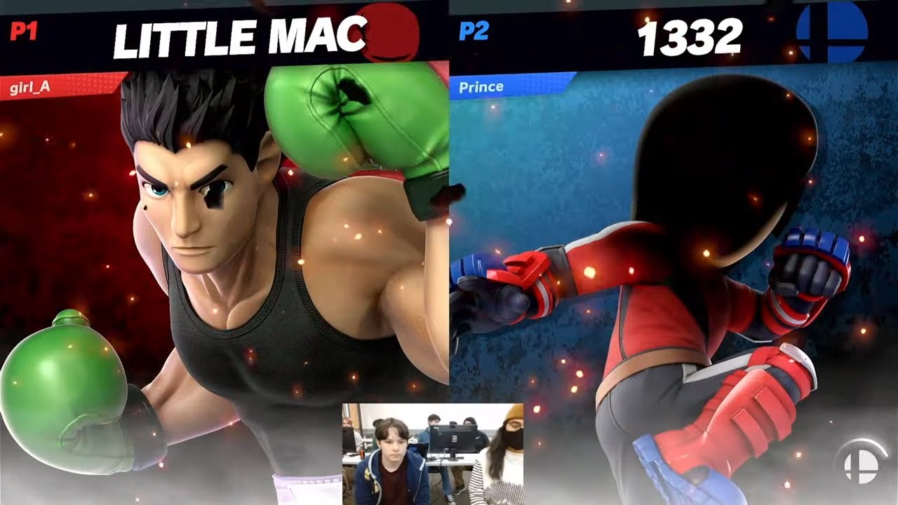 CHERIBOMBER (Little Mac) vs PrinceLeaper (Mii Brawler 1332) - LR3 - BSC ...