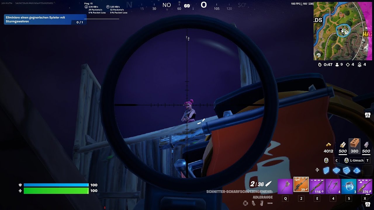 Skywalk (Fornite Sniper Montage) - YouTube