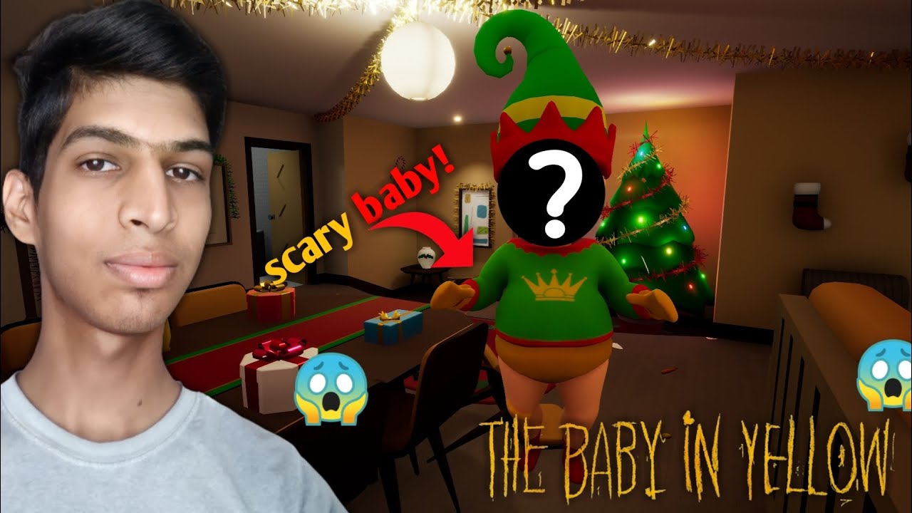 This baby Face Is Very Scary 😱 *alomst crying* Baby In Yellow - YouTube