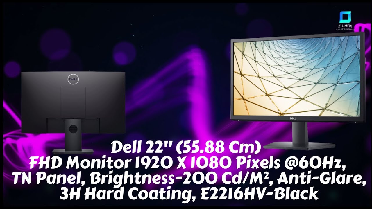 Dell 22" (55.88 cm) FHD Monitor - YouTube