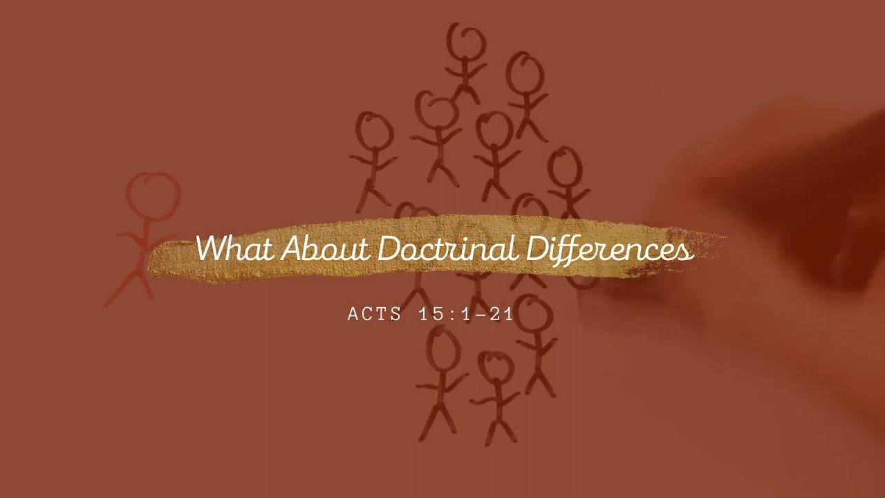 What the Bible says about doctrinal differences. - Why does doctrine ...