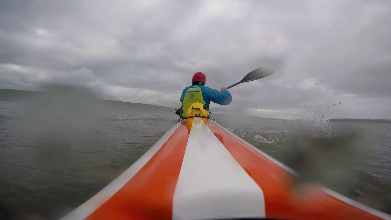 Snowy Surf Ski - YouTube