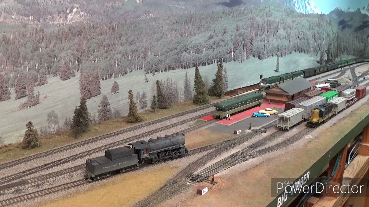Steve Barkley's HO Scale Northern Pacific Layout - YouTube