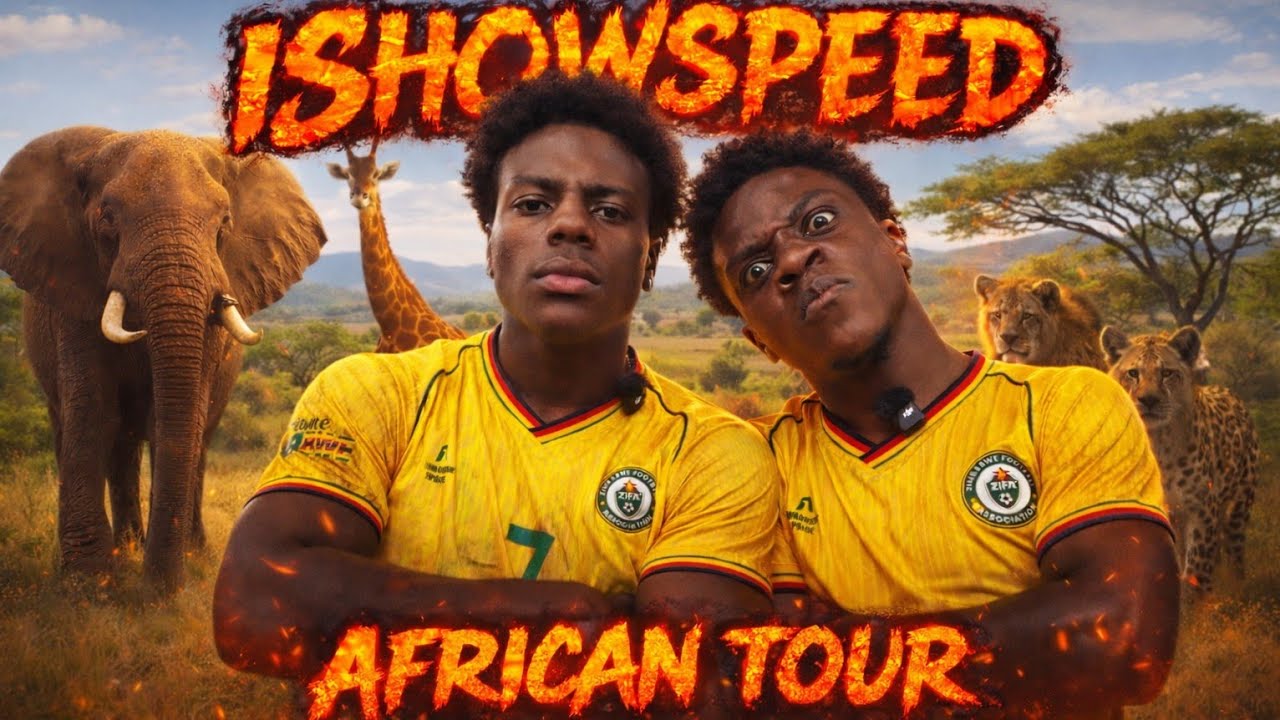 ISHOWSPEED AFRICAN TOUR IS AMAZING HIS FATHER PROVES SPEED IS FBA ...