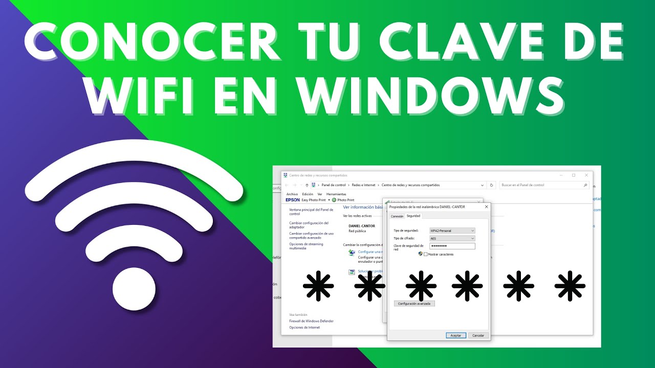 Cómo SABER mi clave de WIFI en WINDOWS 10 | 2025 - YouTube