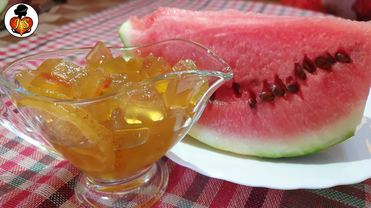 Watermelon dessert - an old recipe - YouTube