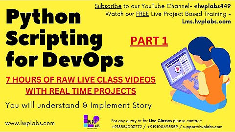 Python Scripting for DevOps | Real Time Projects | RAW Live Class ...