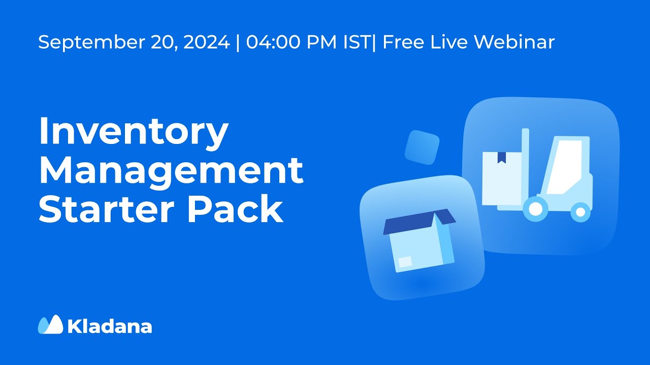 Inventory Management Starter Pack - YouTube