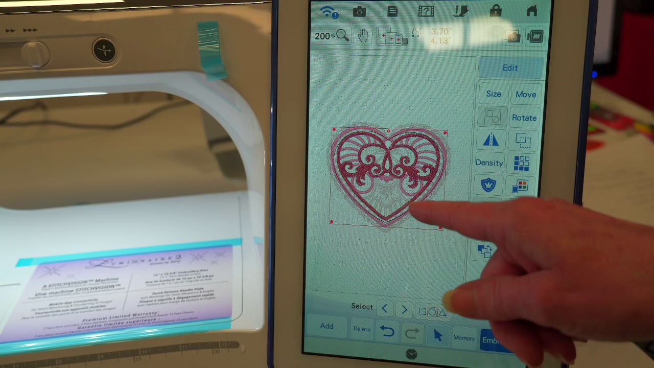 Creating Outlines with Brother My Design Center - YouTube