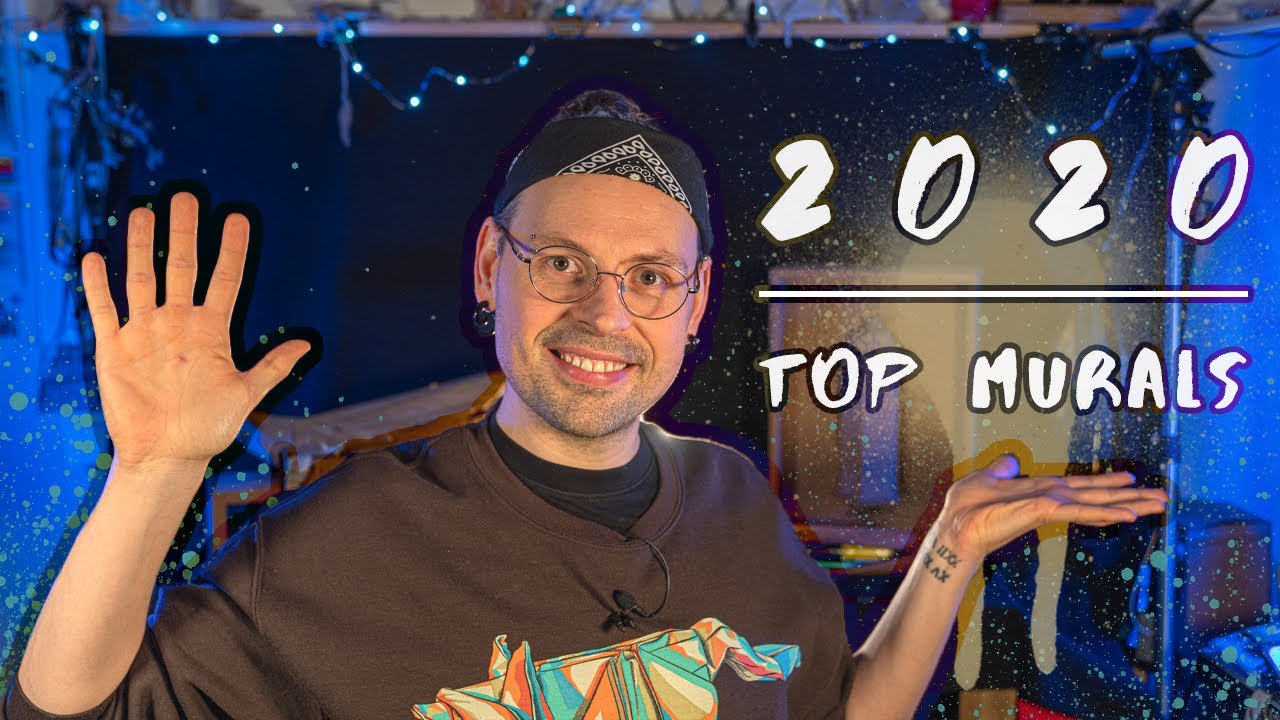 My Best Top 5 Origami Graffiti Murals in 2020 - YouTube