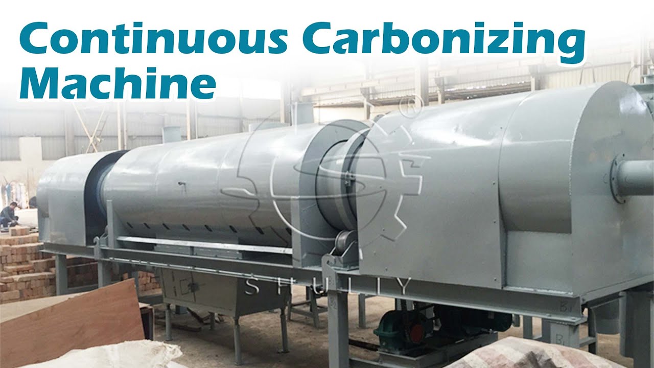 From Peanut Shells to Biochar | Continuous Carbonizing Machine ...