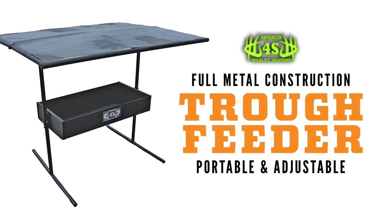 4S Metal Trough Feeder - YouTube
