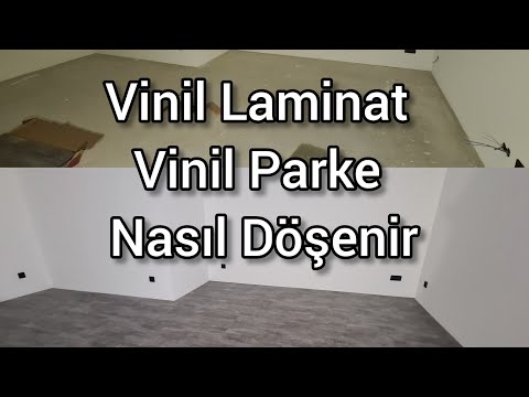 Vinil Laminat Vinil Parke Uygulaması.Laminat nasil dösenir.#laminat #vinyl #laminatdöseme