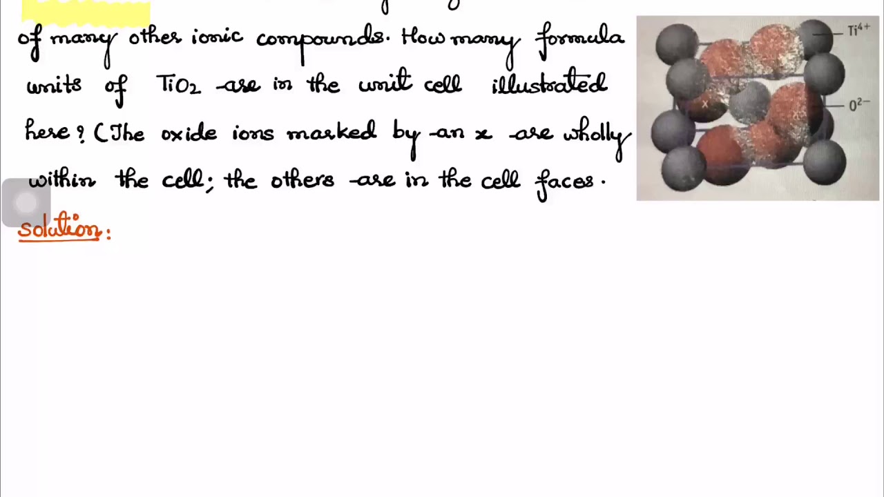 Rutile Structure - YouTube