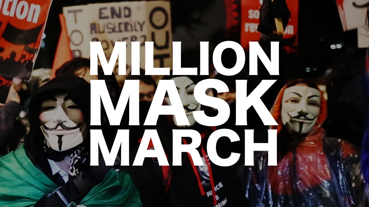 Million Mask March 5.11.15 - YouTube