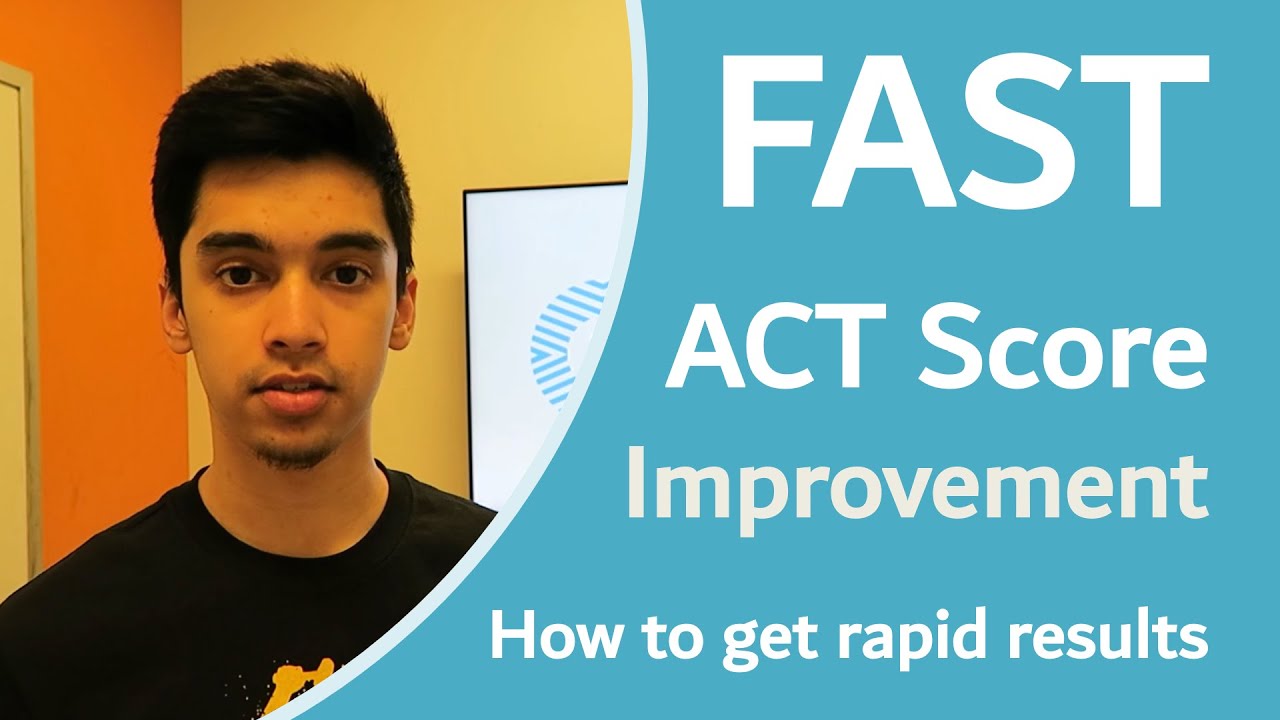 The FASTEST Way to Improve your ACT Score - YouTube