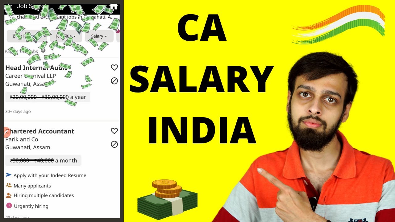 CA Ki Salary Kitni Hoti Hai CA Salary In India Chartered