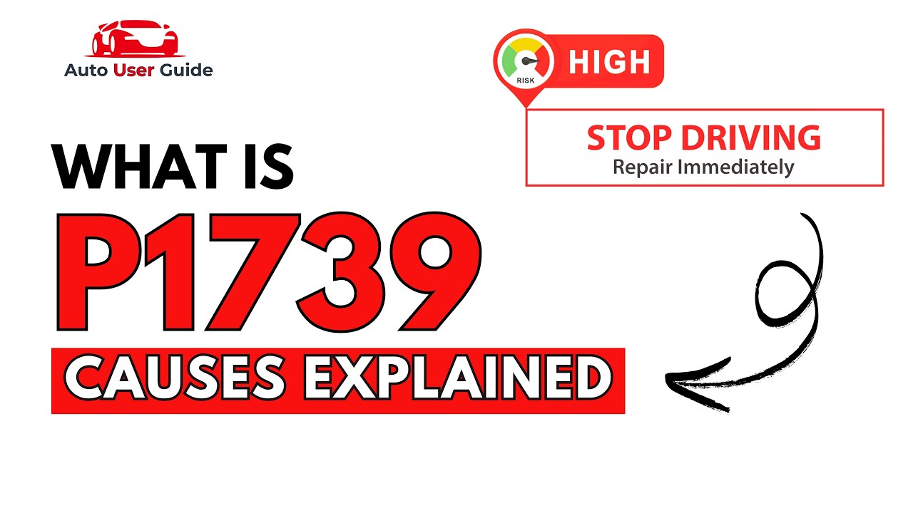 What is P1739 : Engine Error Code Causes Explained - YouTube
