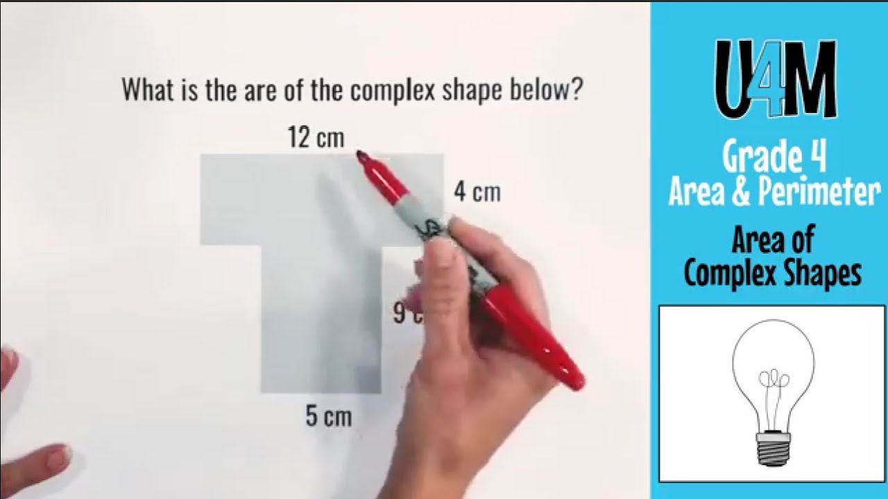 Area of Complex Shapes - Finding Area - United 4 Math - YouTube