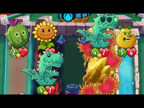 Pvz Heroes Two Aloesaurus of Plants can stop the Zombies Victory? # ...